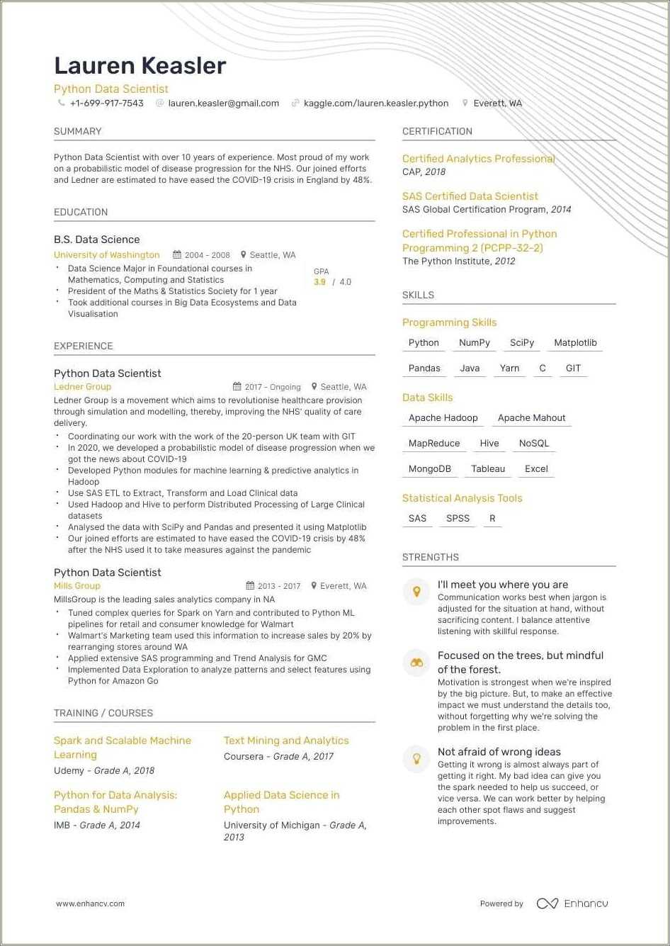professional-profile-examples-resume-science-resume-example-gallery