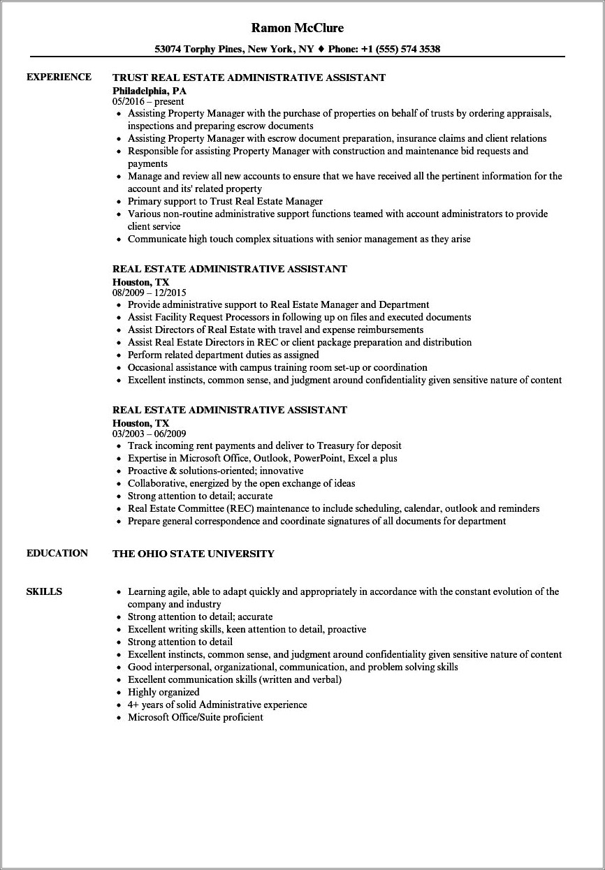 Property Administration Officer Resume Samples Resume Example Gallery property-administration-officer-resume-samples-resume-example-gallery