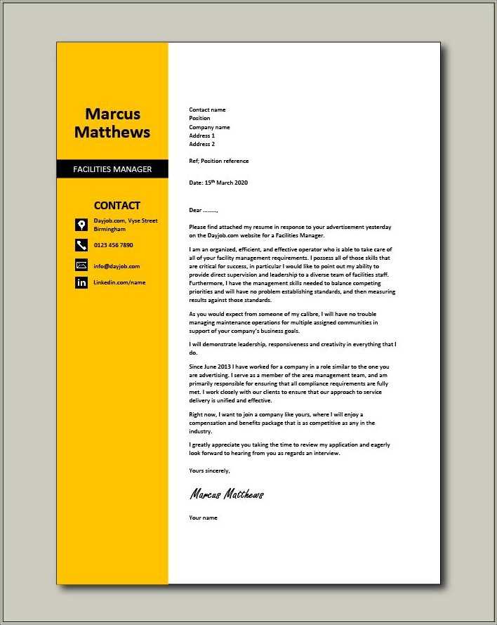 Resume Cover Letter Sample For Maintenance Manager Resume Example Gallery resume-cover-letter-sample-for-maintenance-manager-resume-example-gallery