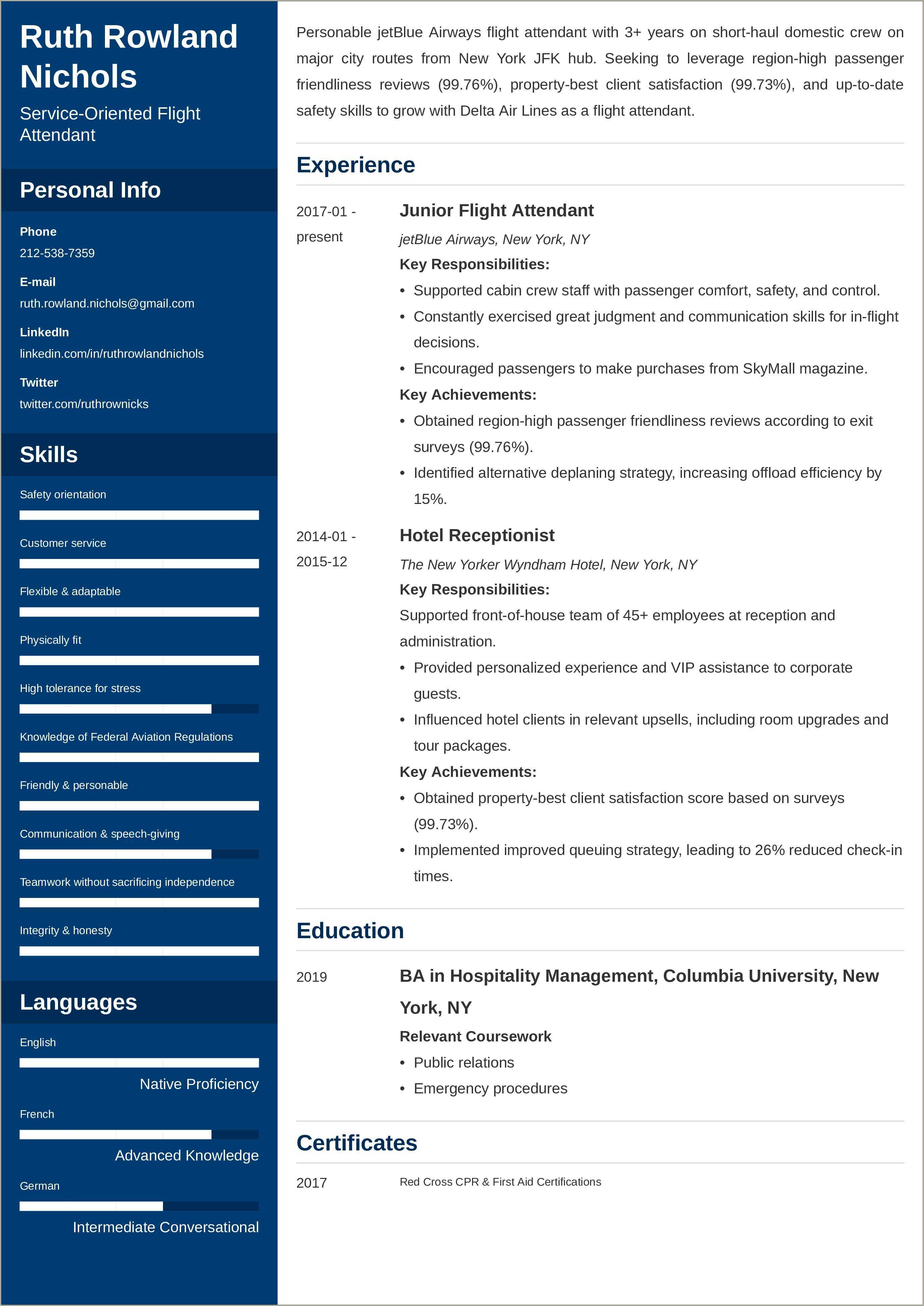 Resume Cv Examples Public Service Public Safety - Resume Example Gallery