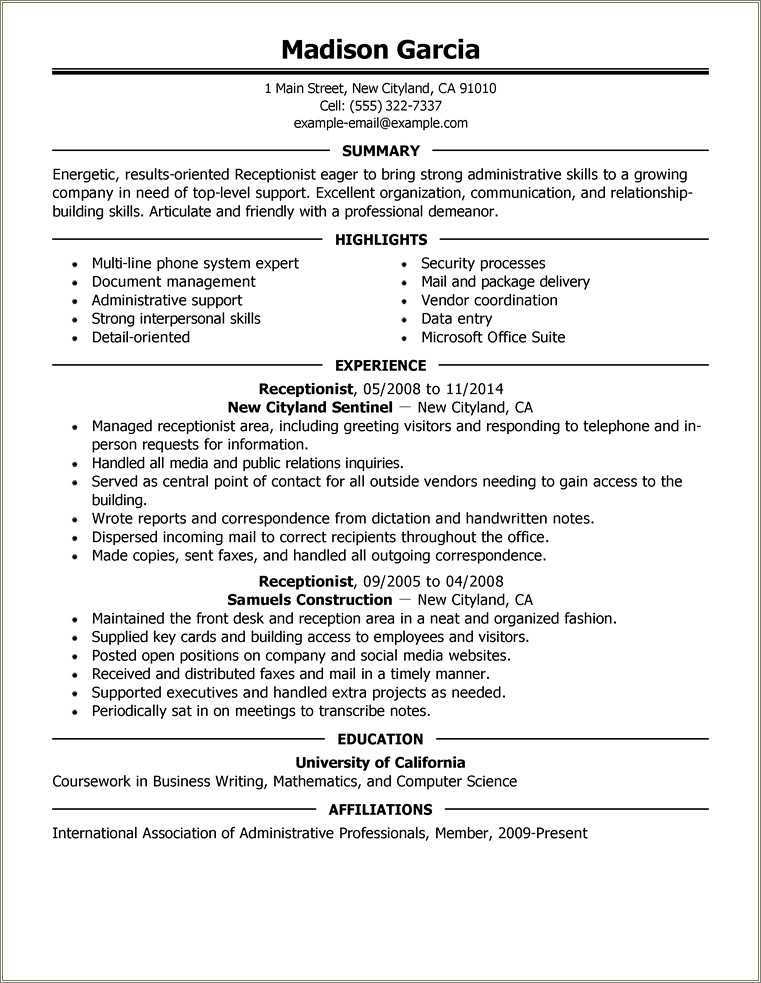 Resume Example For Church Secretary Resume Example Gallery resume-example-for-church-secretary-resume-example-gallery