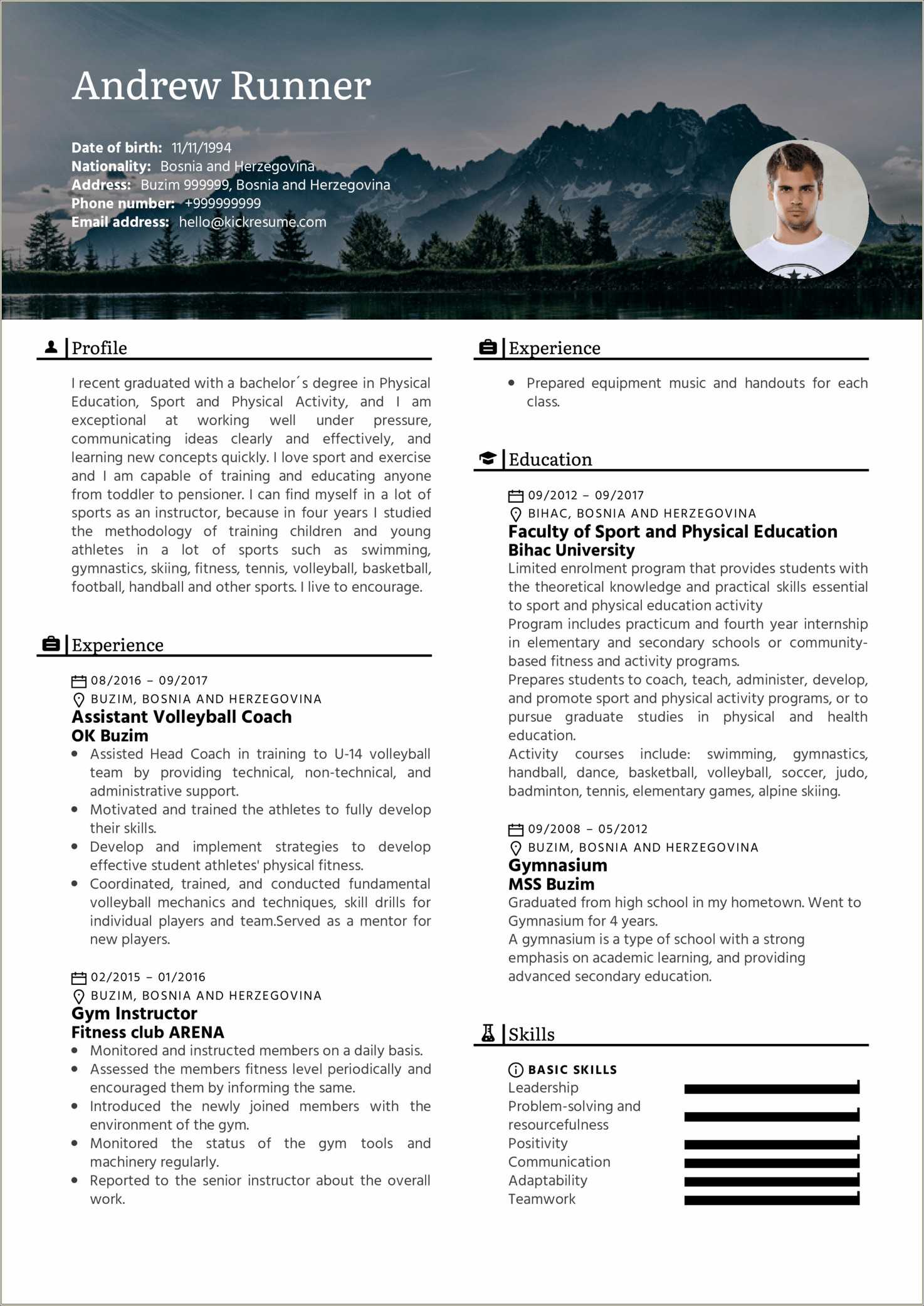 Figure Skating Coach Resume Examples Resume Example Gallery Figure Skating Coach Resume Examples Resume Example Gallery