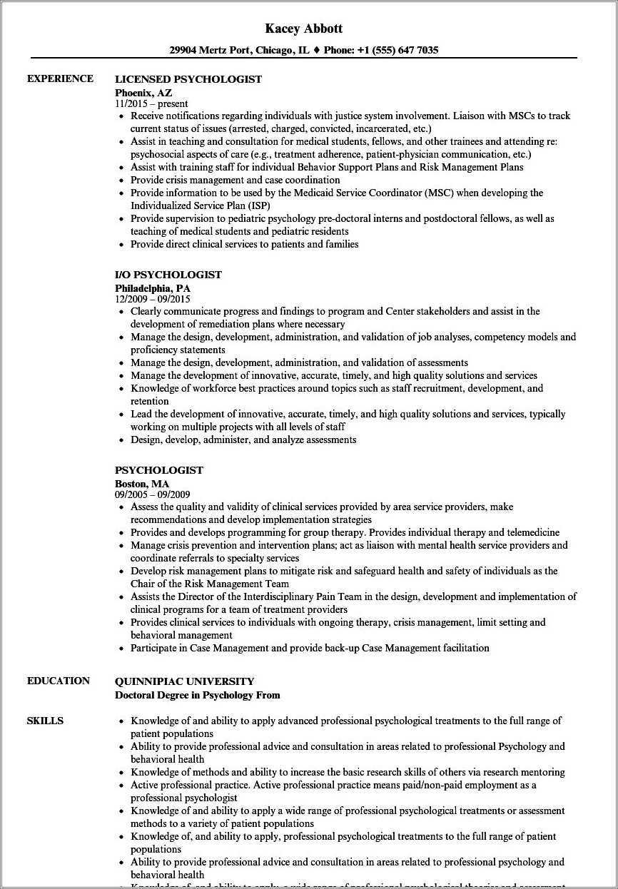 Resume Examples For Psychology Graduates Resume Example Gallery resume-examples-for-psychology-graduates-resume-example-gallery