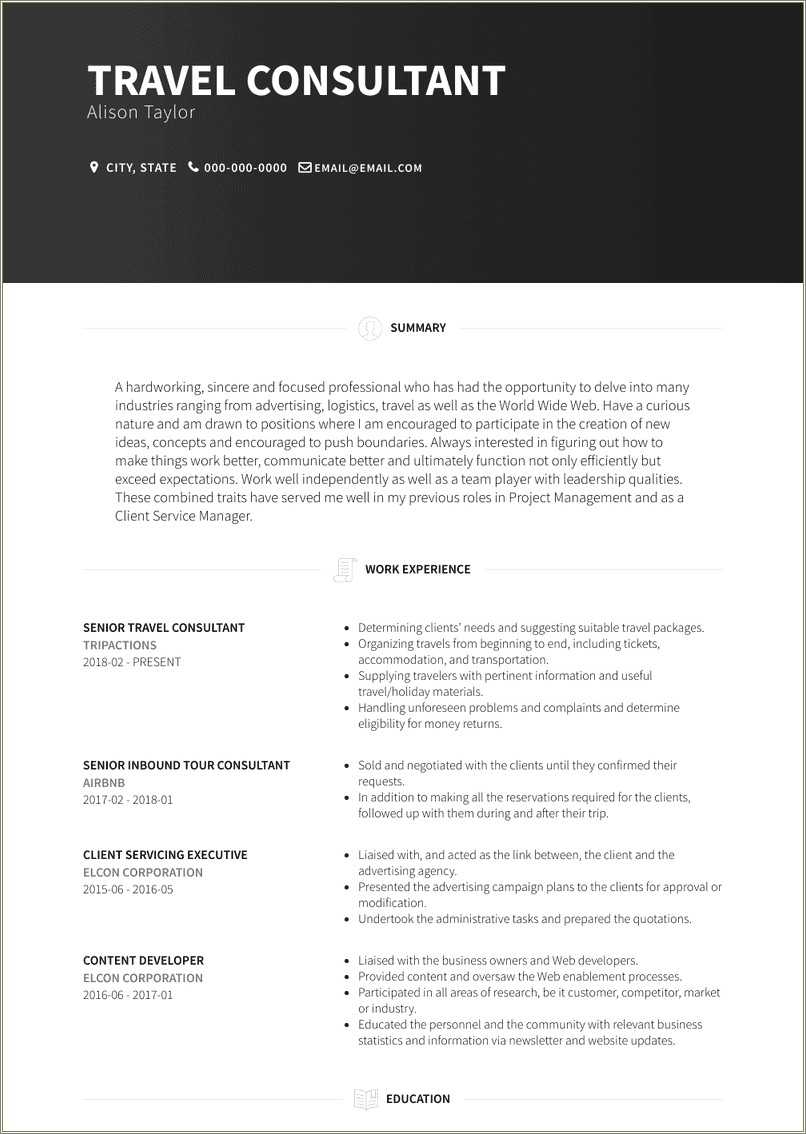 Best Example For Travel Agent Resume Resume Example Gallery best-example-for-travel-agent-resume-resume-example-gallery