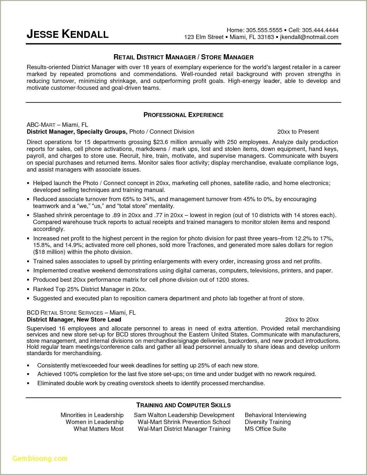 Resume Statement Examples Training Specialist Resume Example Gallery resume-statement-examples-training-specialist-resume-example-gallery