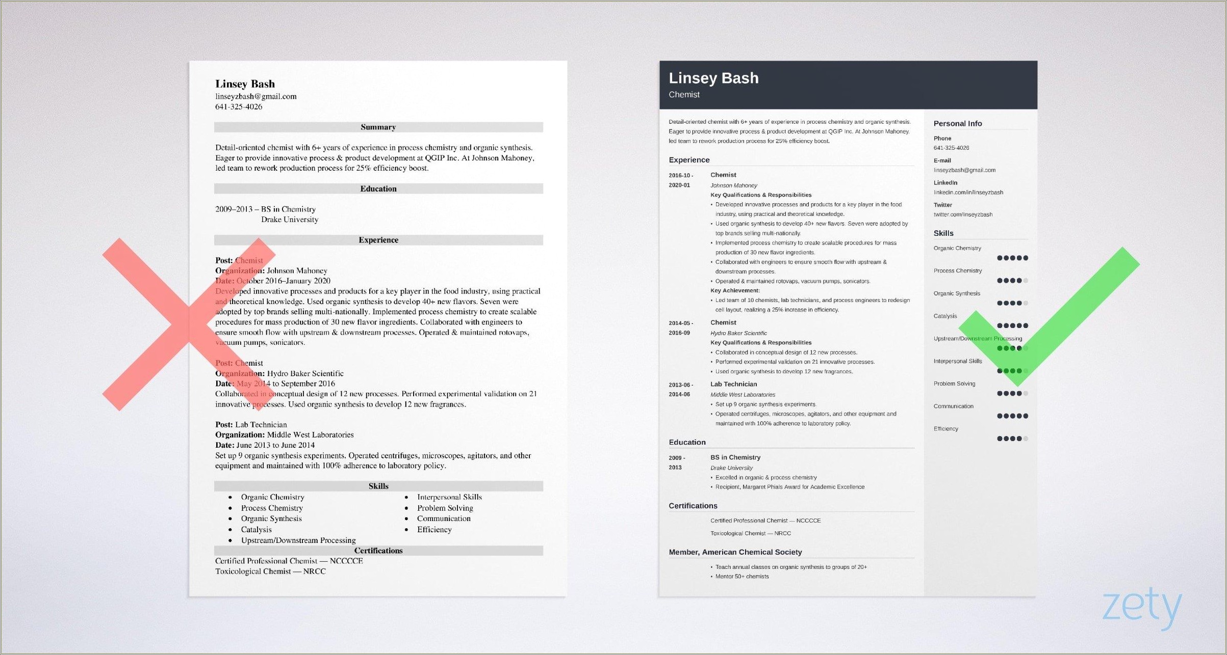 Resume Objective For Chemistry Position Resume Example Gallery resume-objective-for-chemistry-position-resume-example-gallery
