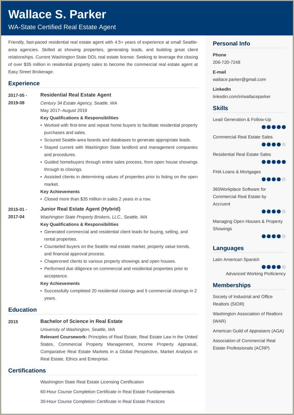 Resume Objective Real Estate Development Resume Example Gallery resume-objective-real-estate-development-resume-example-gallery