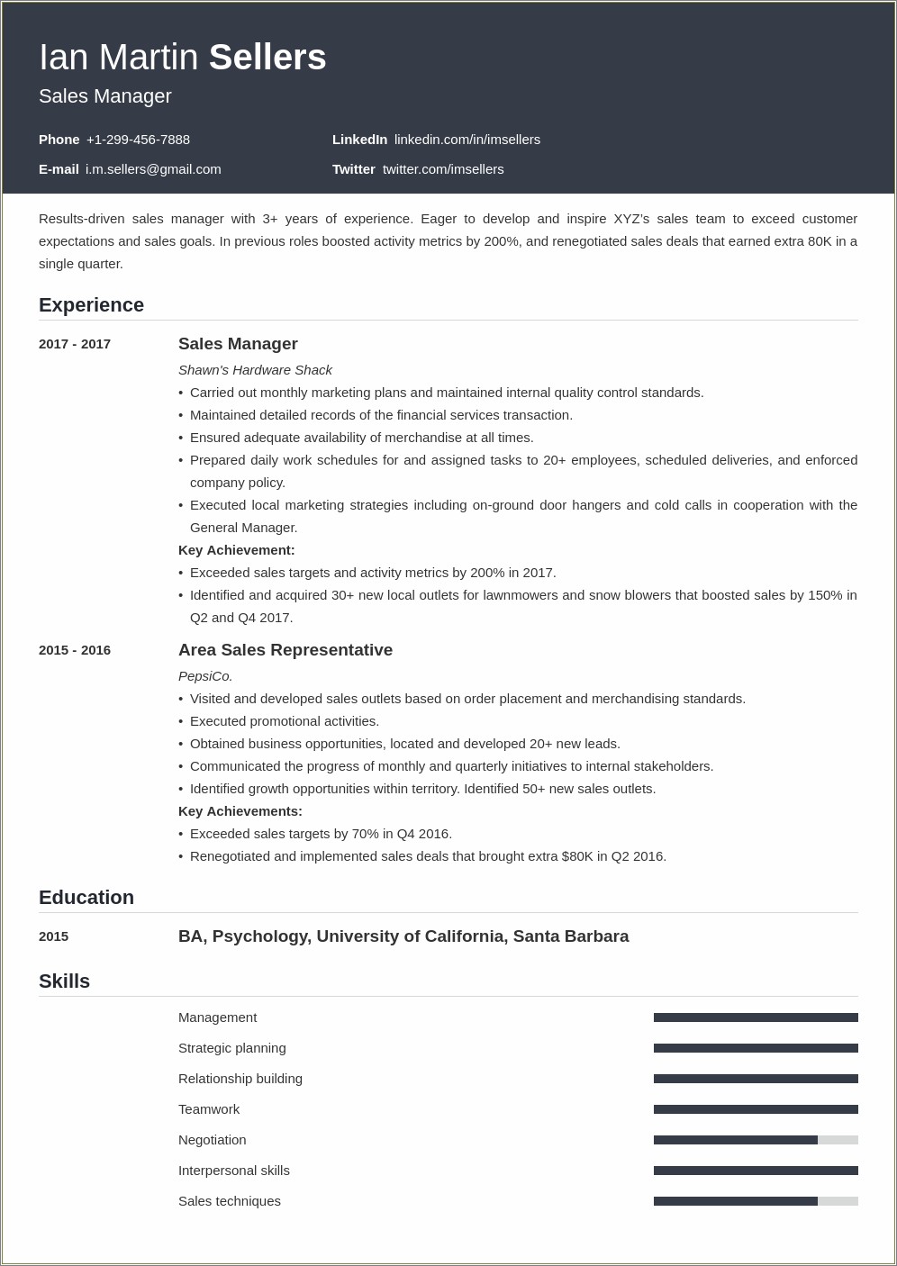 Resume Profile Examples Sales Manager Resume Example Gallery resume-profile-examples-sales-manager-resume-example-gallery