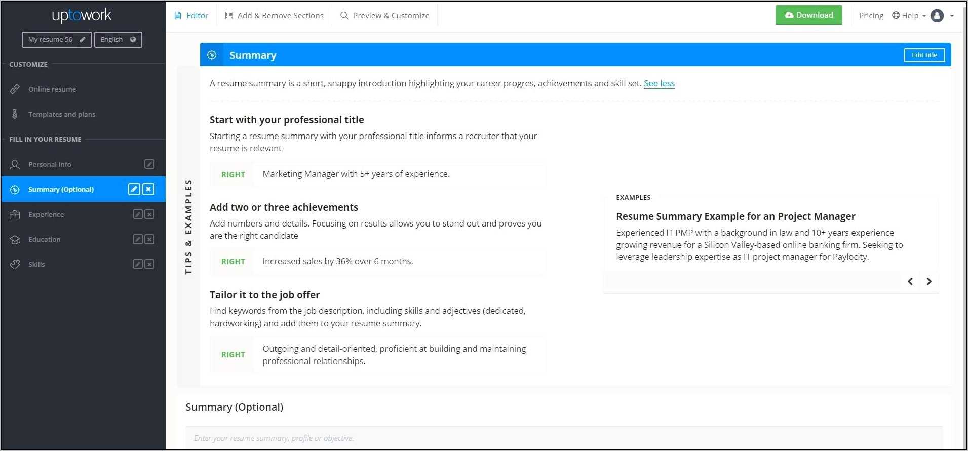Resume Project Manager Website Personal Resume Example Gallery resume-project-manager-website-personal-resume-example-gallery