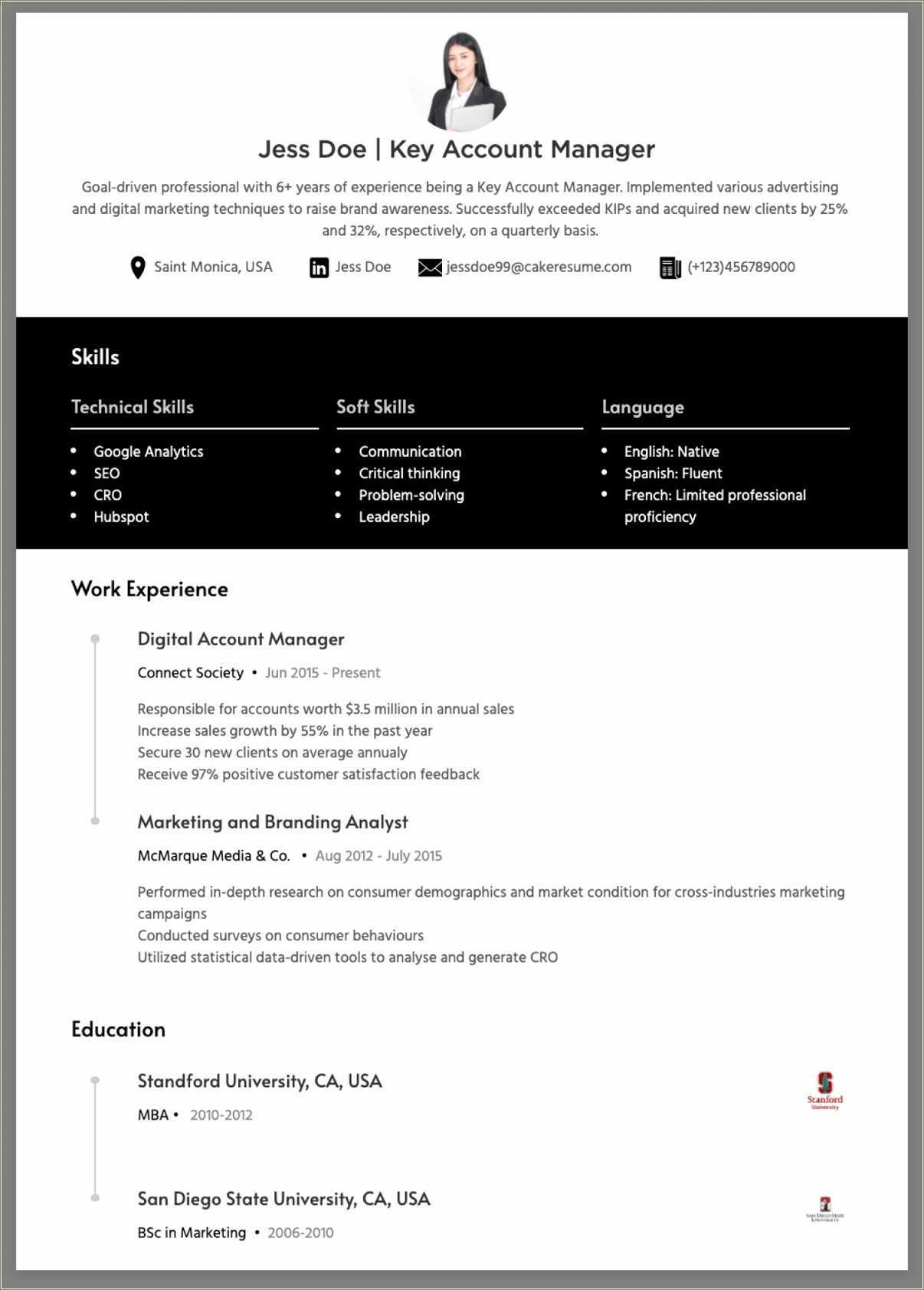 Resume Summary For Manager Examples Resume Example Gallery resume-summary-for-manager-examples-resume-example-gallery