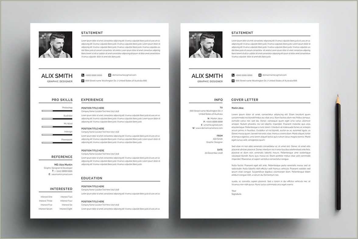 Resume Template Simple Free Download Resume Example Gallery