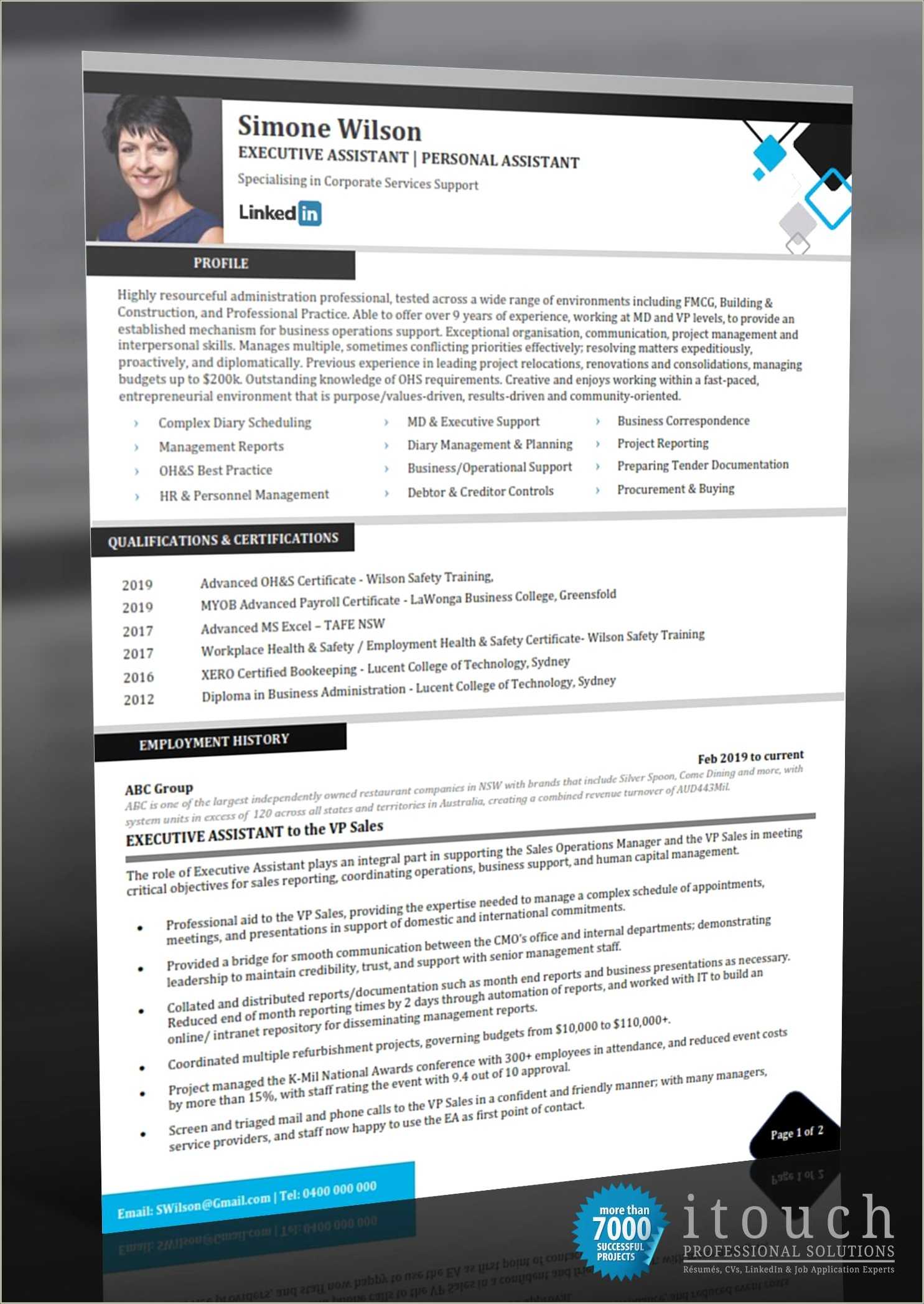 Retail Assistant Resume Sample Australia Resume Example Gallery