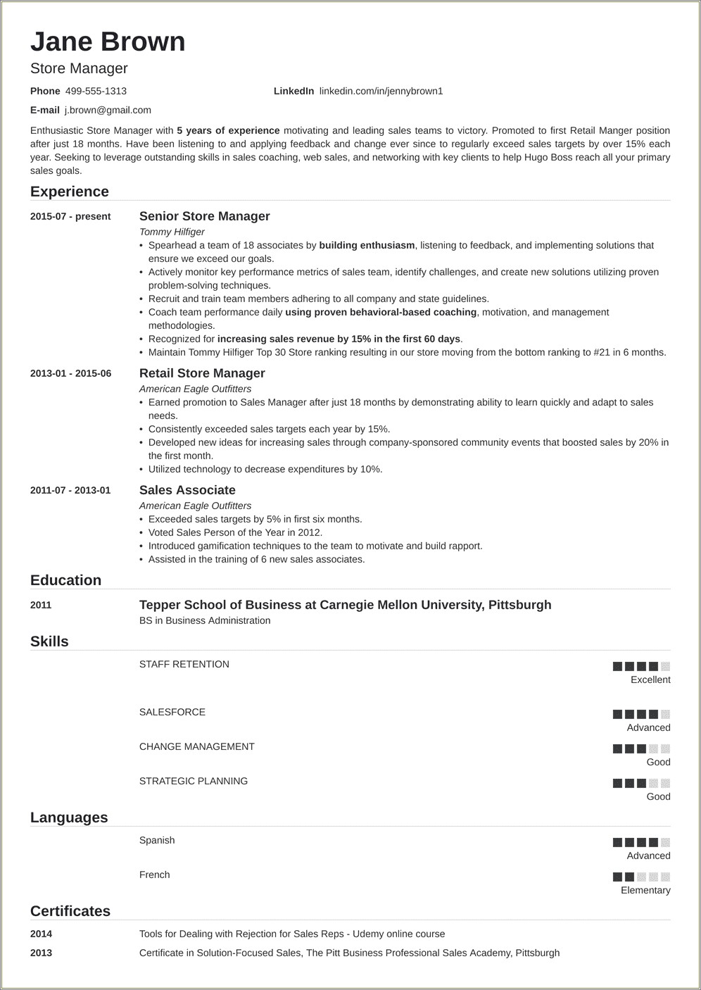 Apparel Job Description For Resume Resume Example Gallery