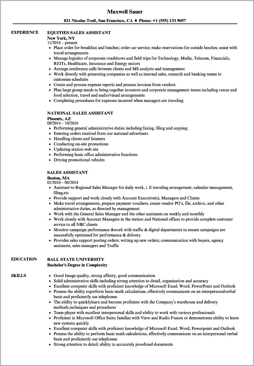 Retail Assistant Resume Sample Australia Resume Example Gallery
