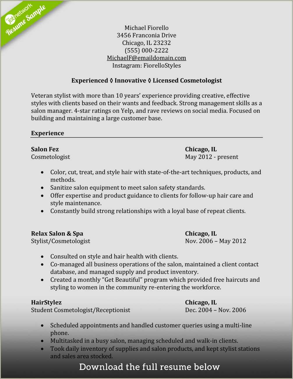 Salon Manager Job Description Resume Resume Example Gallery salon-manager-job-description-resume-resume-example-gallery