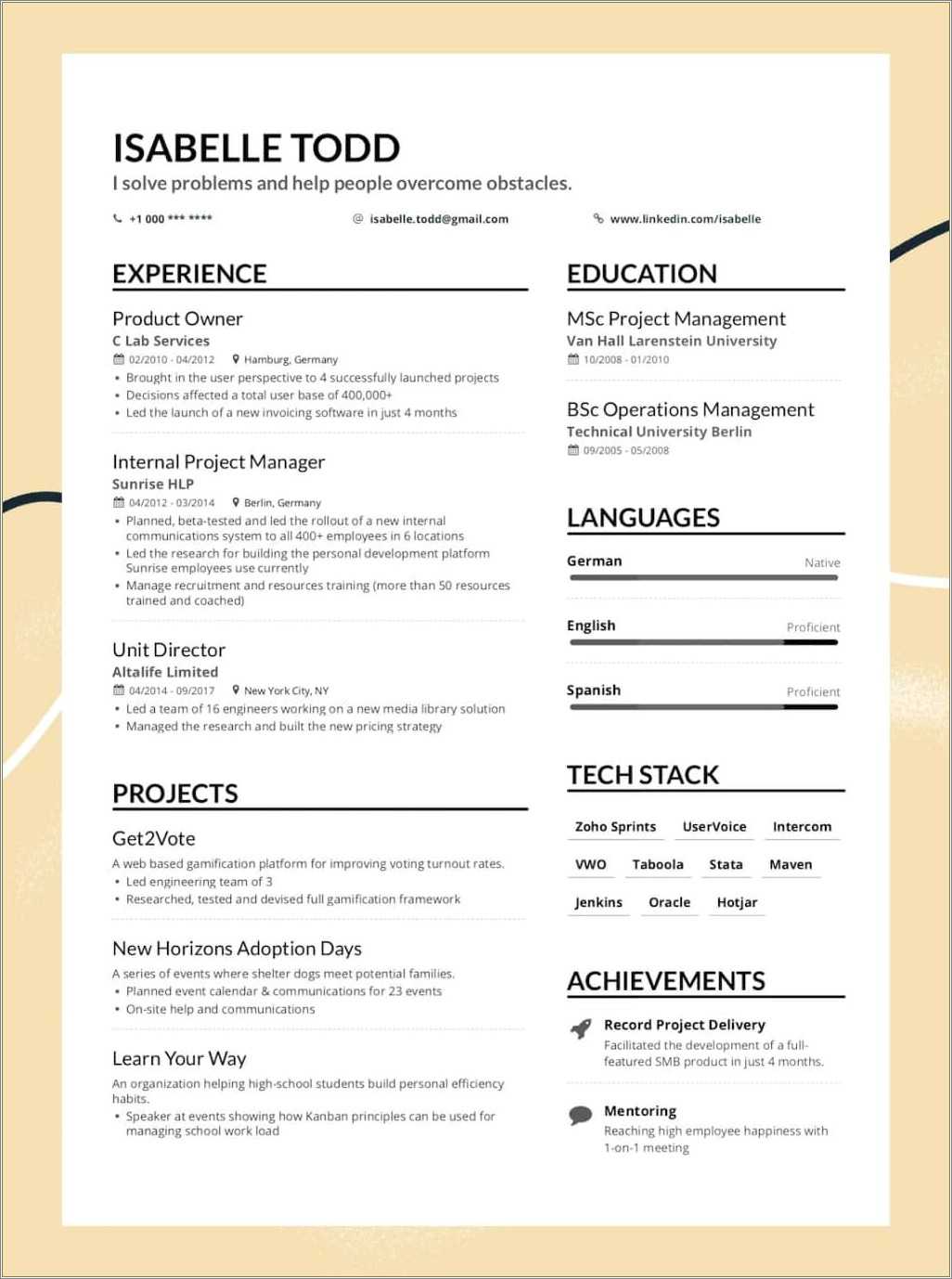 basic-contact-information-resume-sample-resume-example-gallery