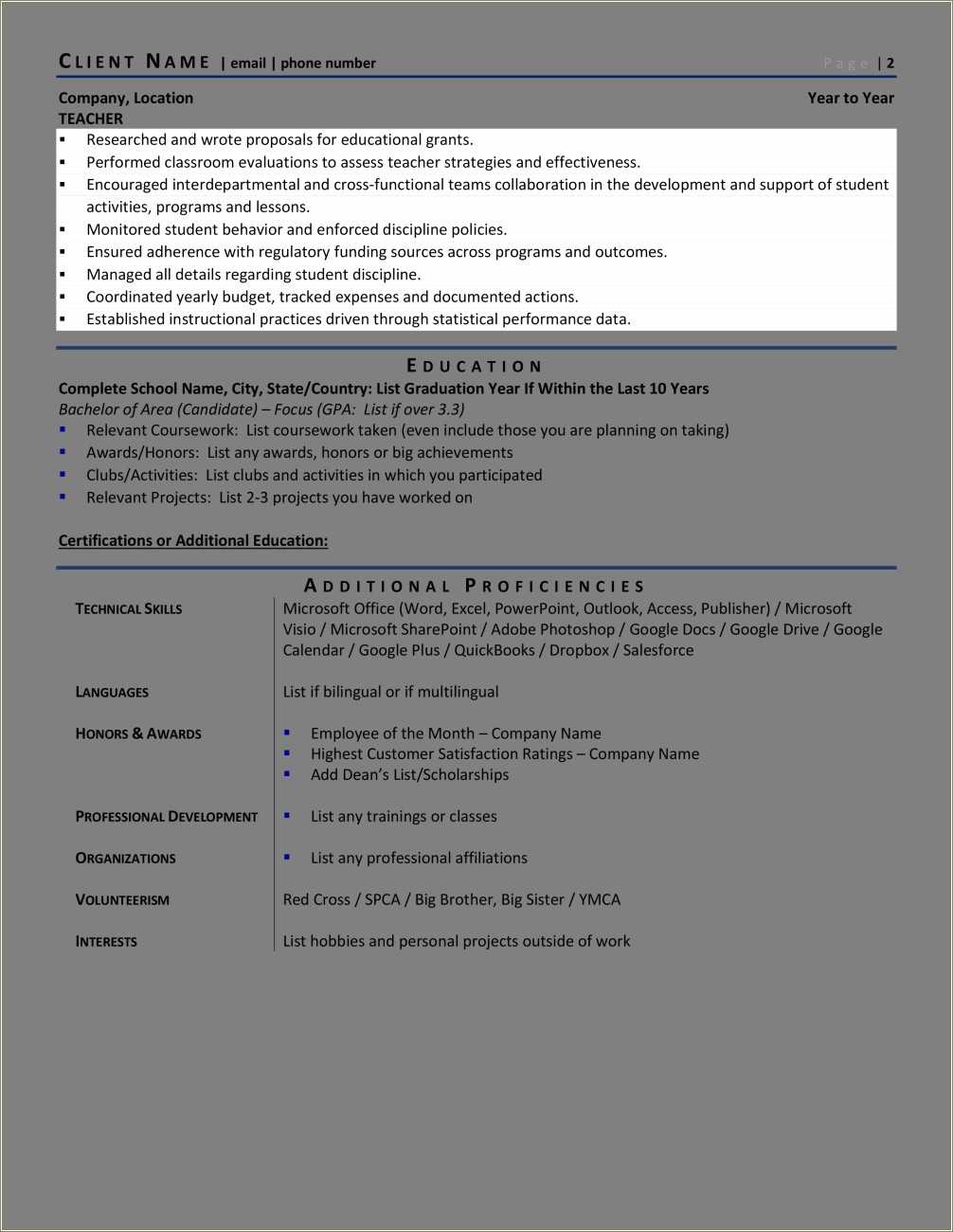 Sample High School Principal Resume Resume Example Gallery Sample High School Principal Resume Resume Example Gallery