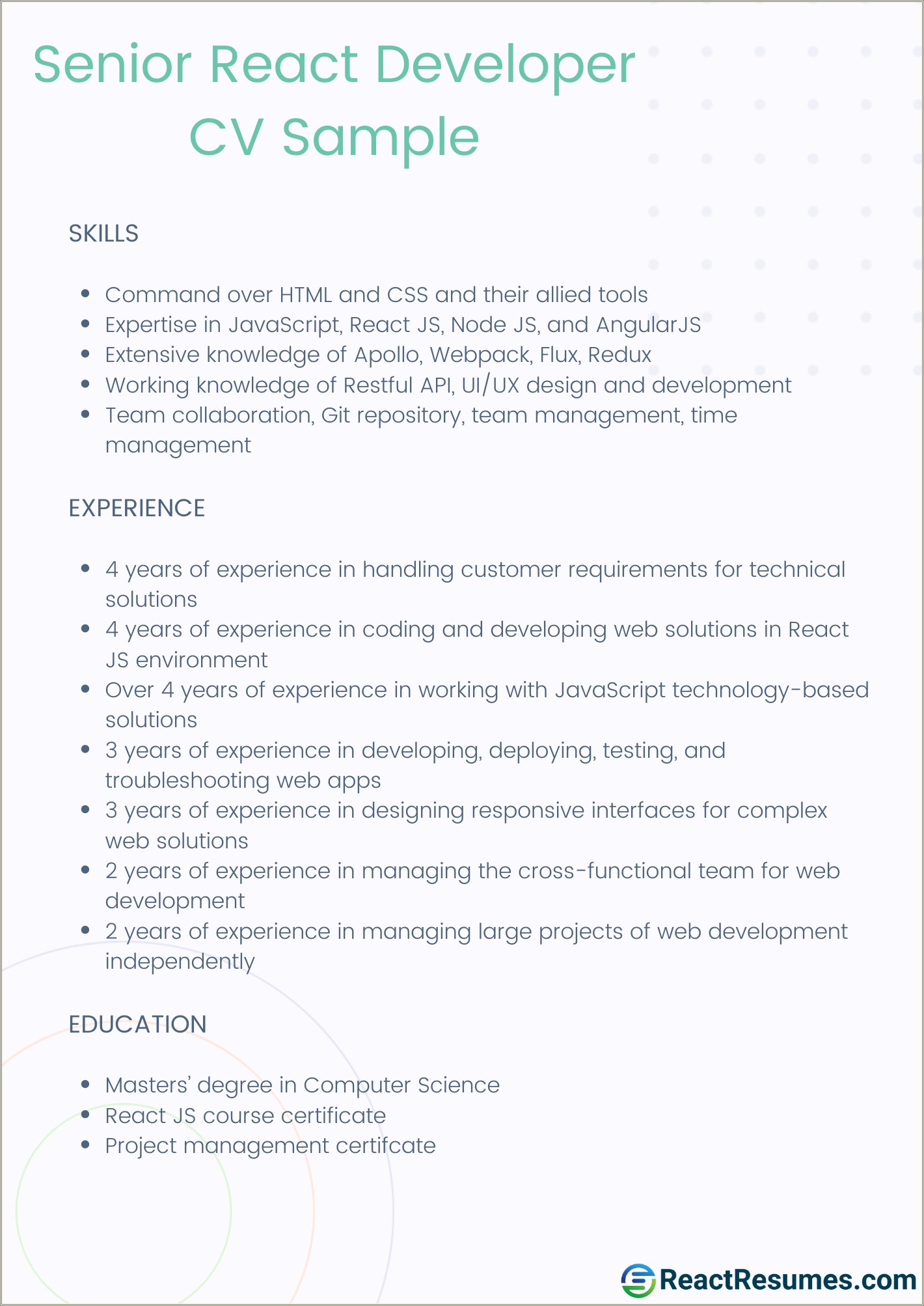 Sample Java Team Lead Resume - Resume Example Gallery