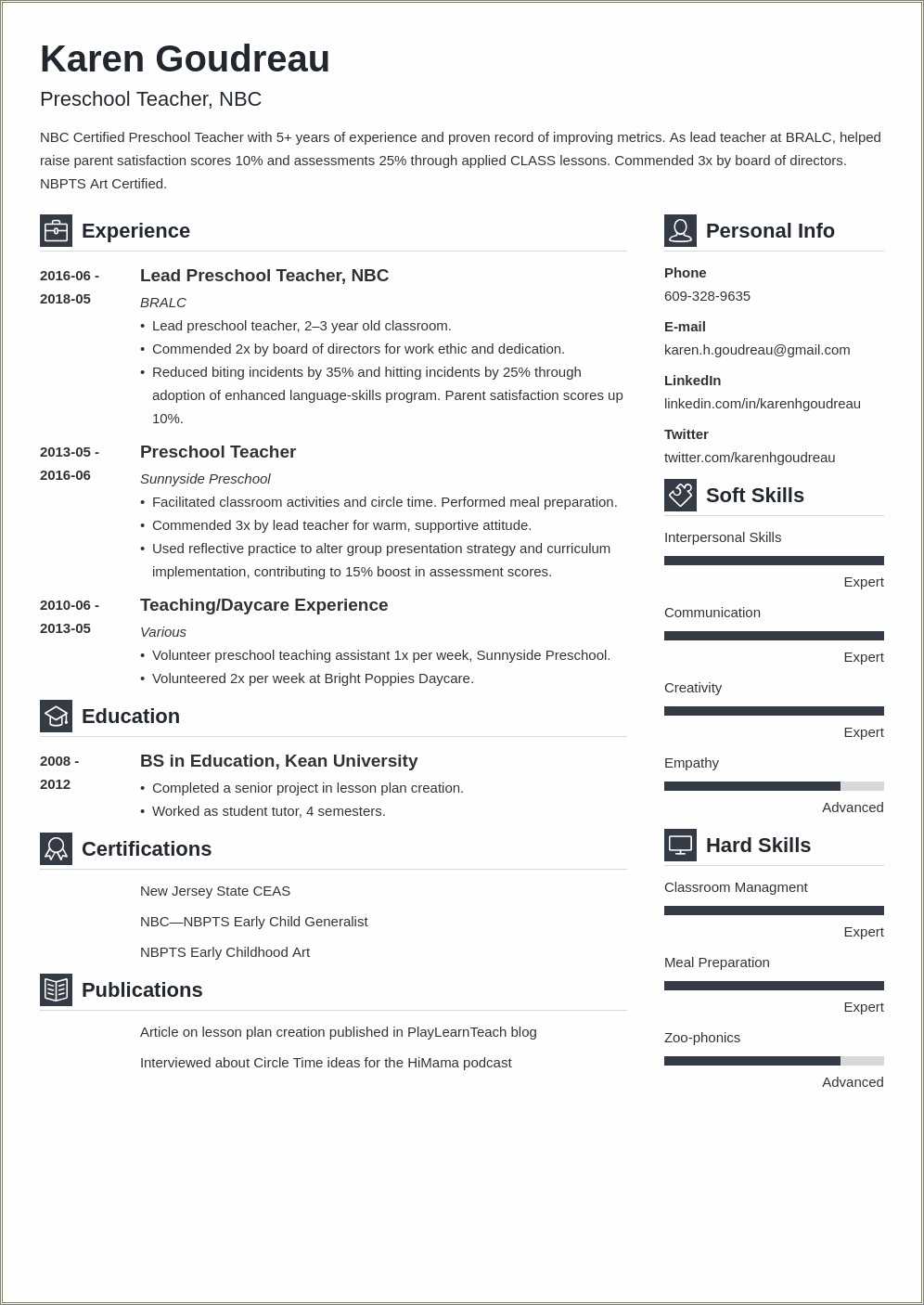 sample-lead-preschool-teacher-resume-resume-example-gallery