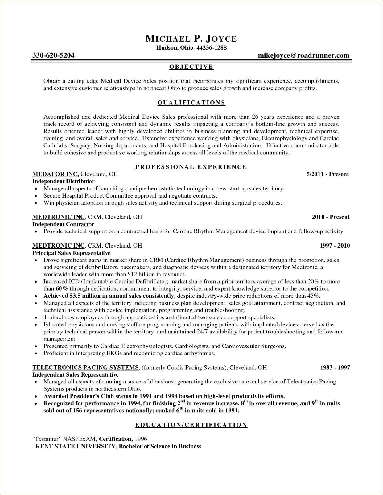 resume-sample-medical-device-sales-resume-example-gallery