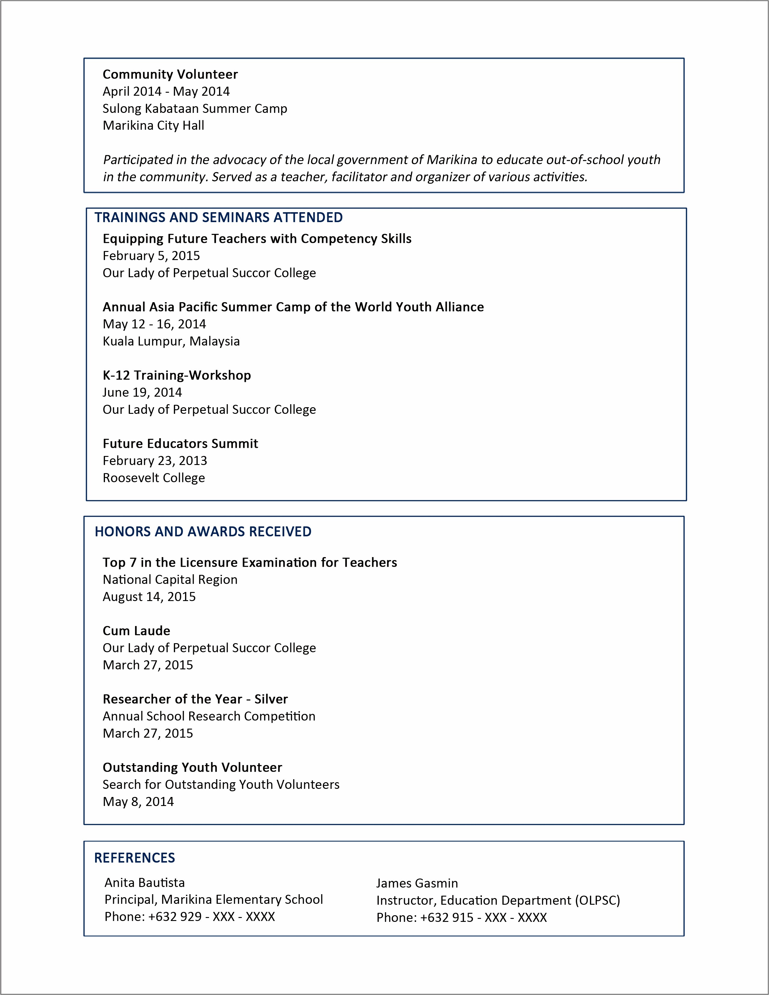 Sample Resume Accounting Graduates Philippines Resume Example Gallery sample-resume-accounting-graduates-philippines-resume-example-gallery