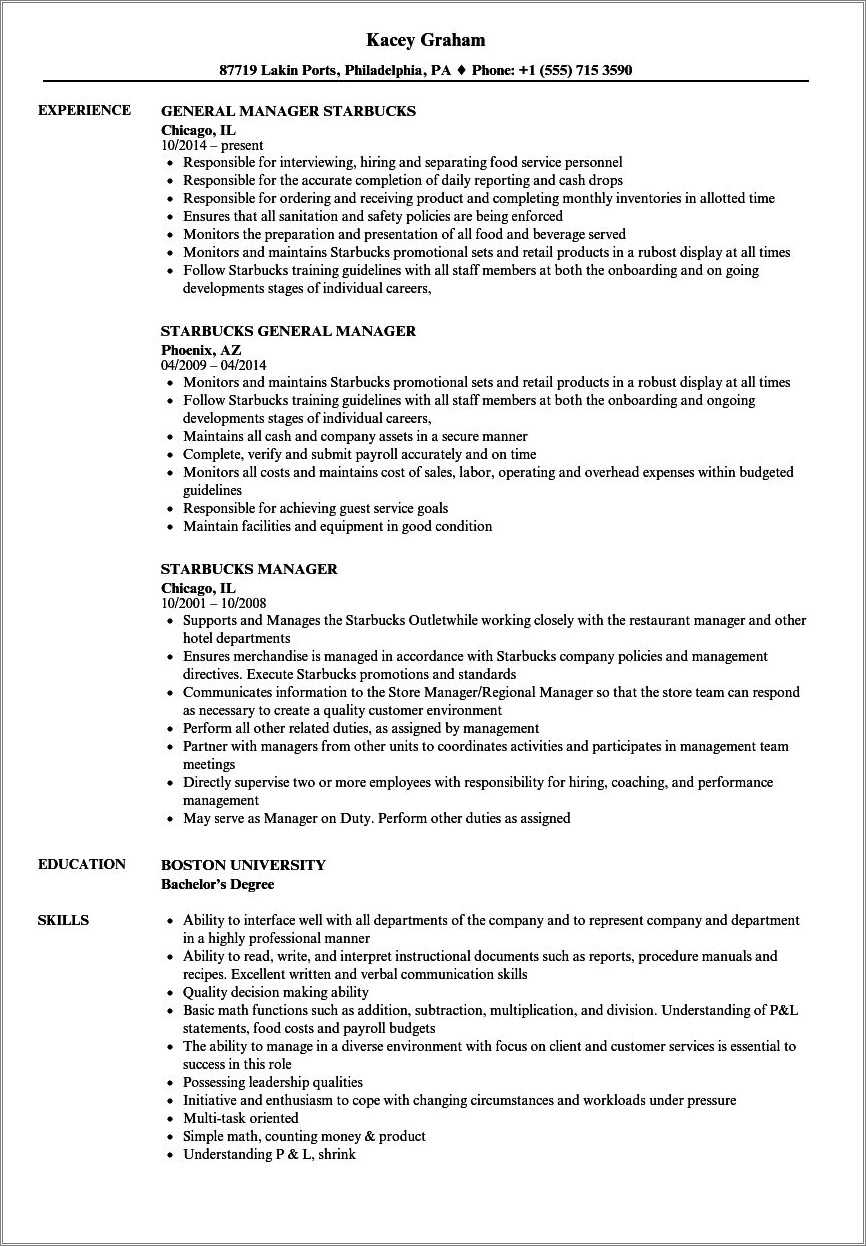 sample-resume-applying-for-starbucks-resume-example-gallery