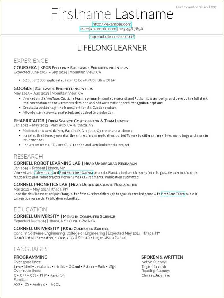 sample-resume-computer-science-facebook-resume-example-gallery
