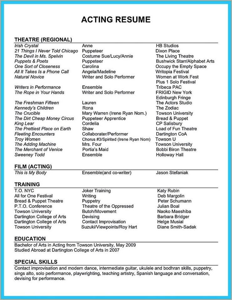 sample-resume-for-fresher-actor-resume-example-gallery