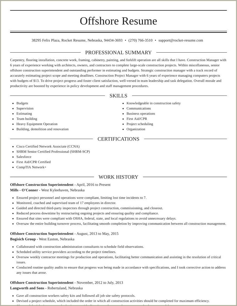 Sample Resume For Offshore Job Resume Example Gallery sample-resume-for-offshore-job-resume-example-gallery