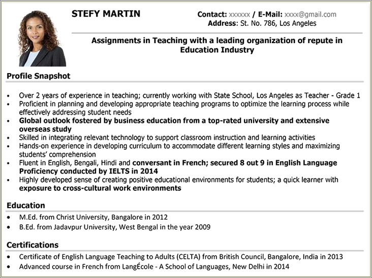 Resume Sample For International School Teacher Resume Example Gallery resume-sample-for-international-school-teacher-resume-example-gallery