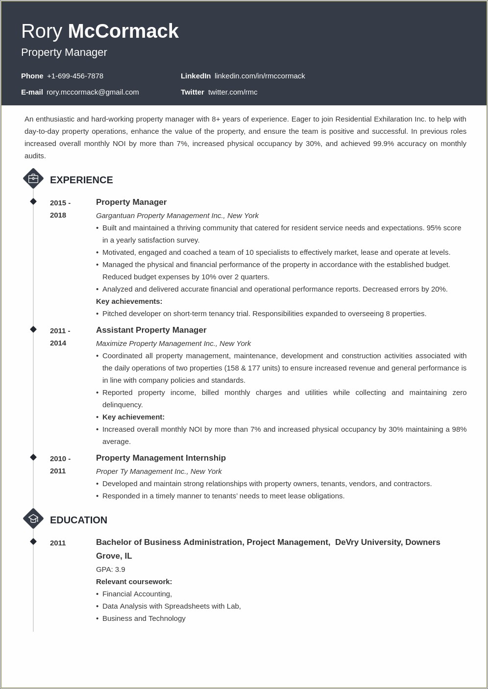 sample-combination-resume-management-position-resume-example-gallery