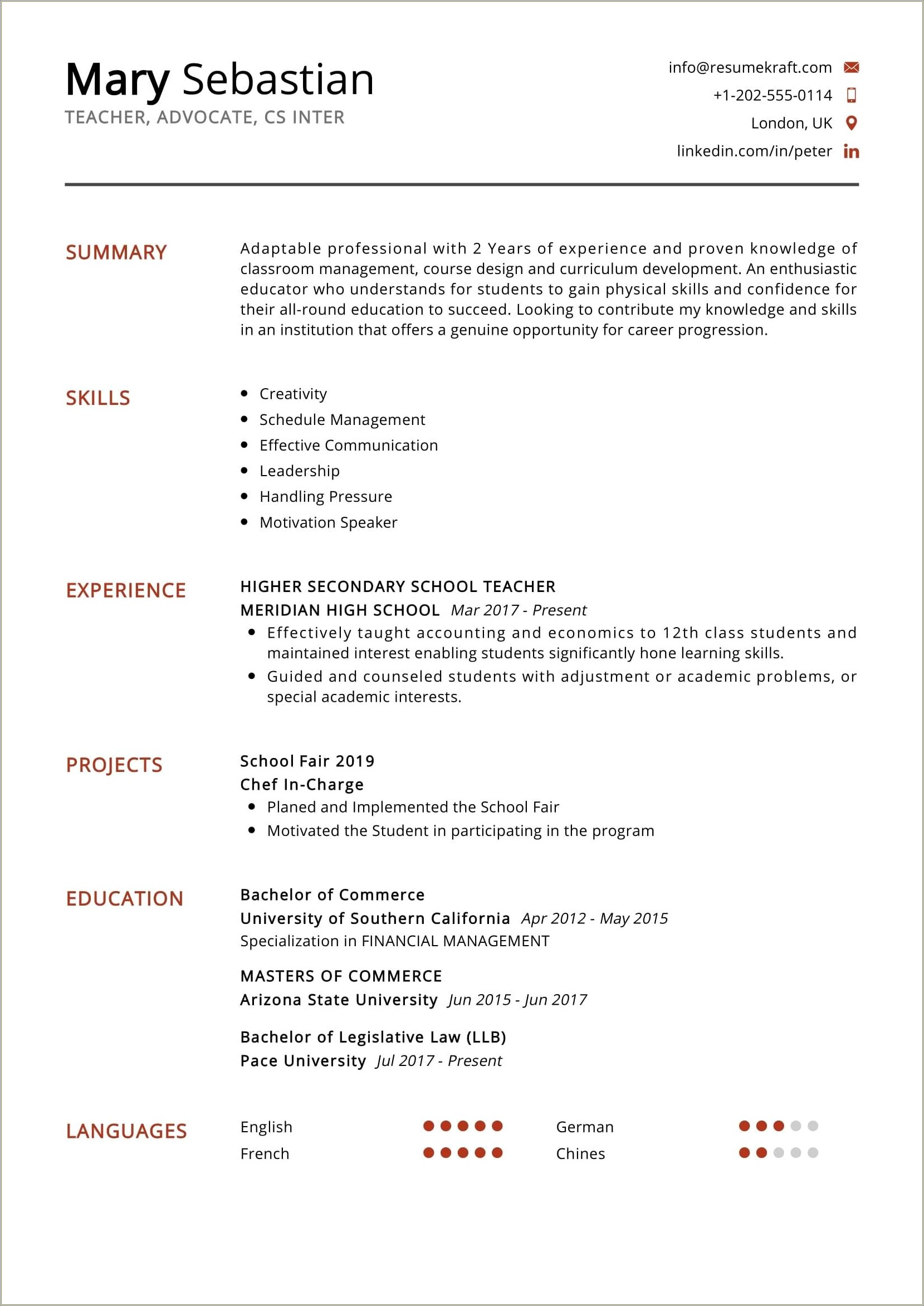 Sample Resume Teacher High School Resume Example Gallery sample-resume-teacher-high-school-resume-example-gallery