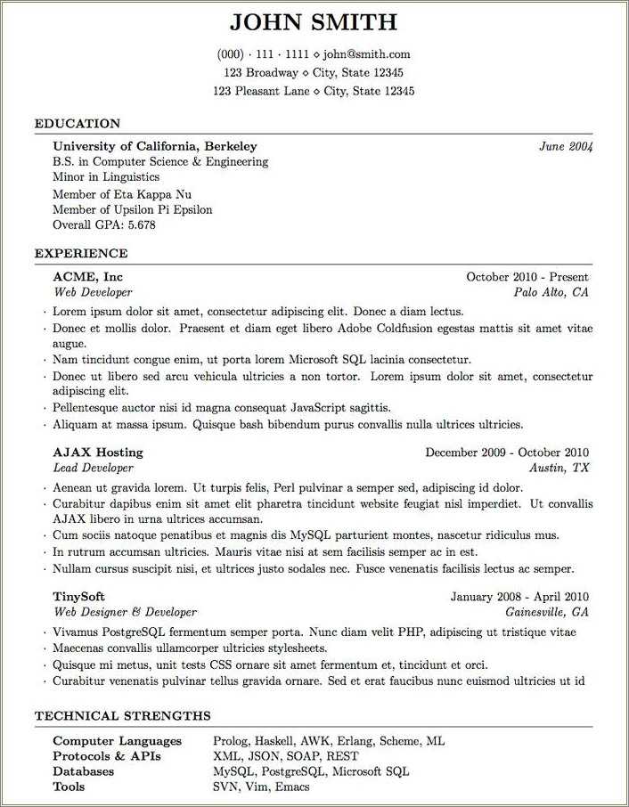 Sample Resume With Soap Rest Resume Example Gallery sample-resume-with-soap-rest-resume-example-gallery