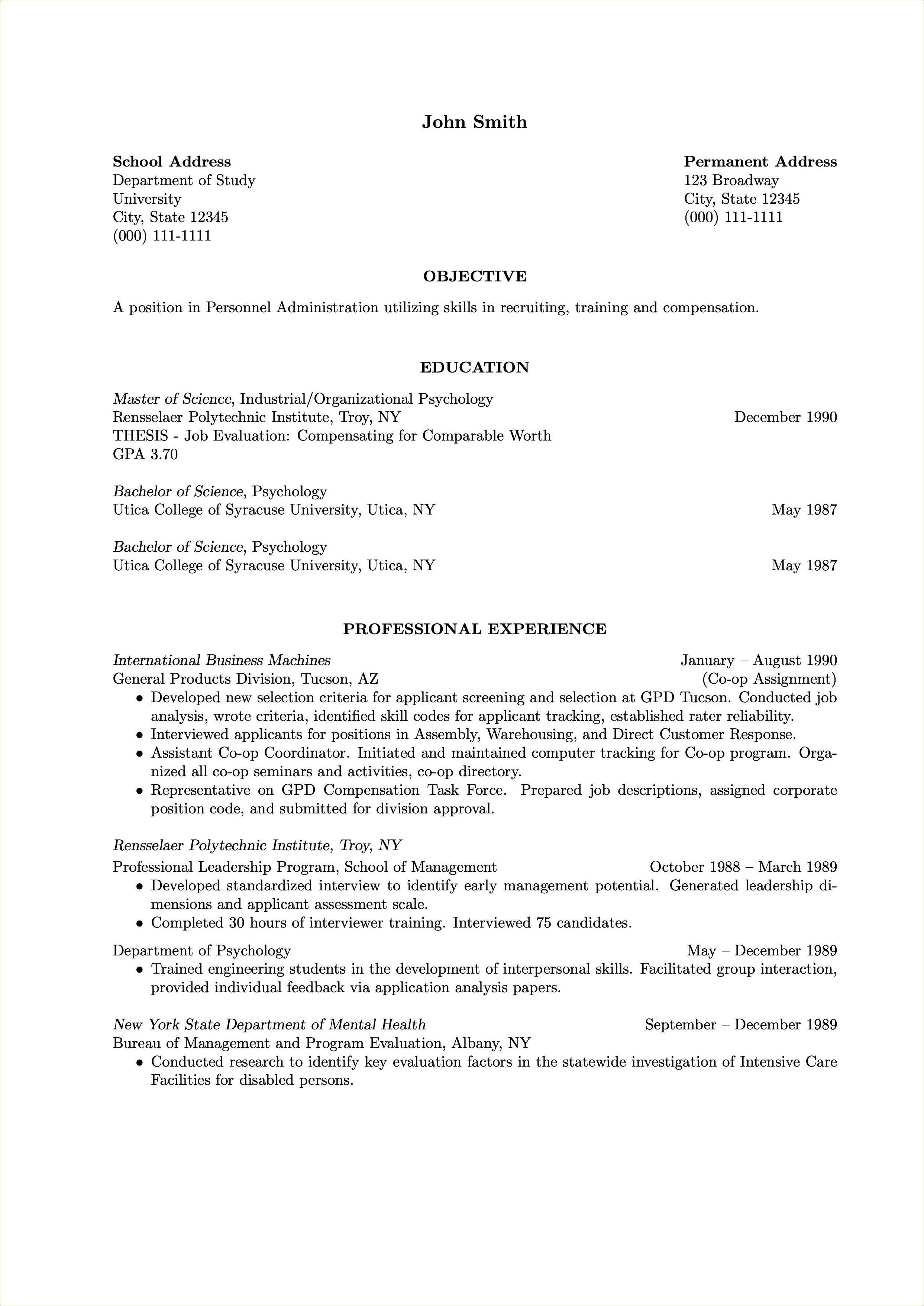 can-you-put-two-addresses-on-a-resume-resume-example-gallery