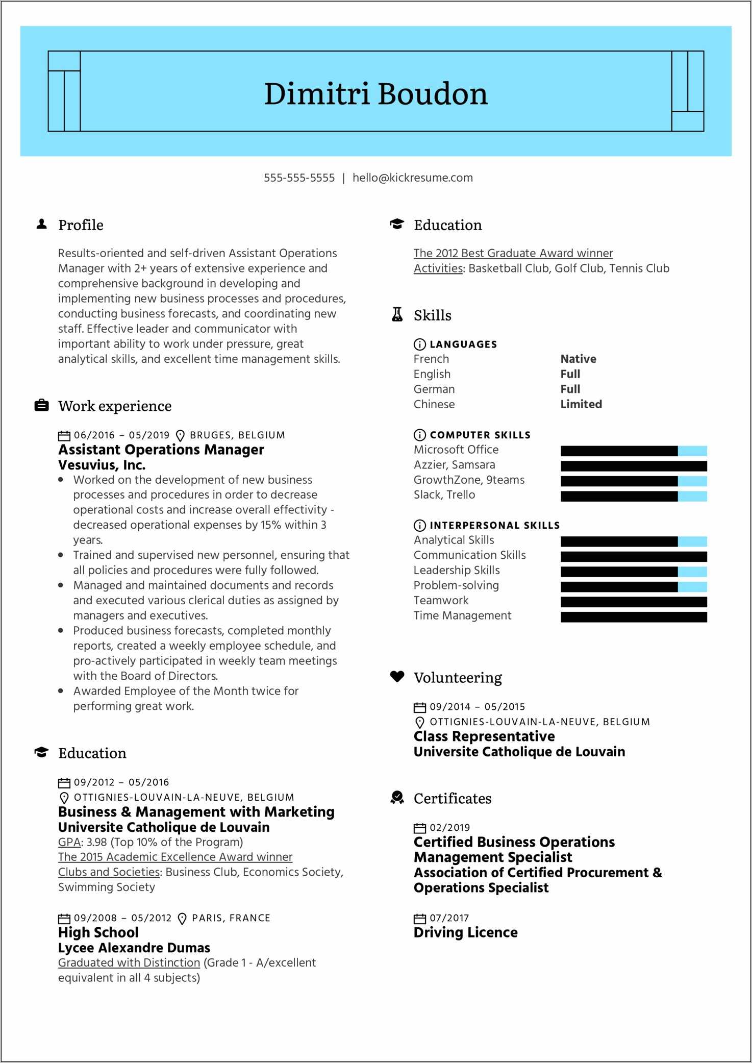 School Operations Superintendent Resume Examples Resume Example Gallery School Operations Superintendent Resume Examples Resume Example Gallery