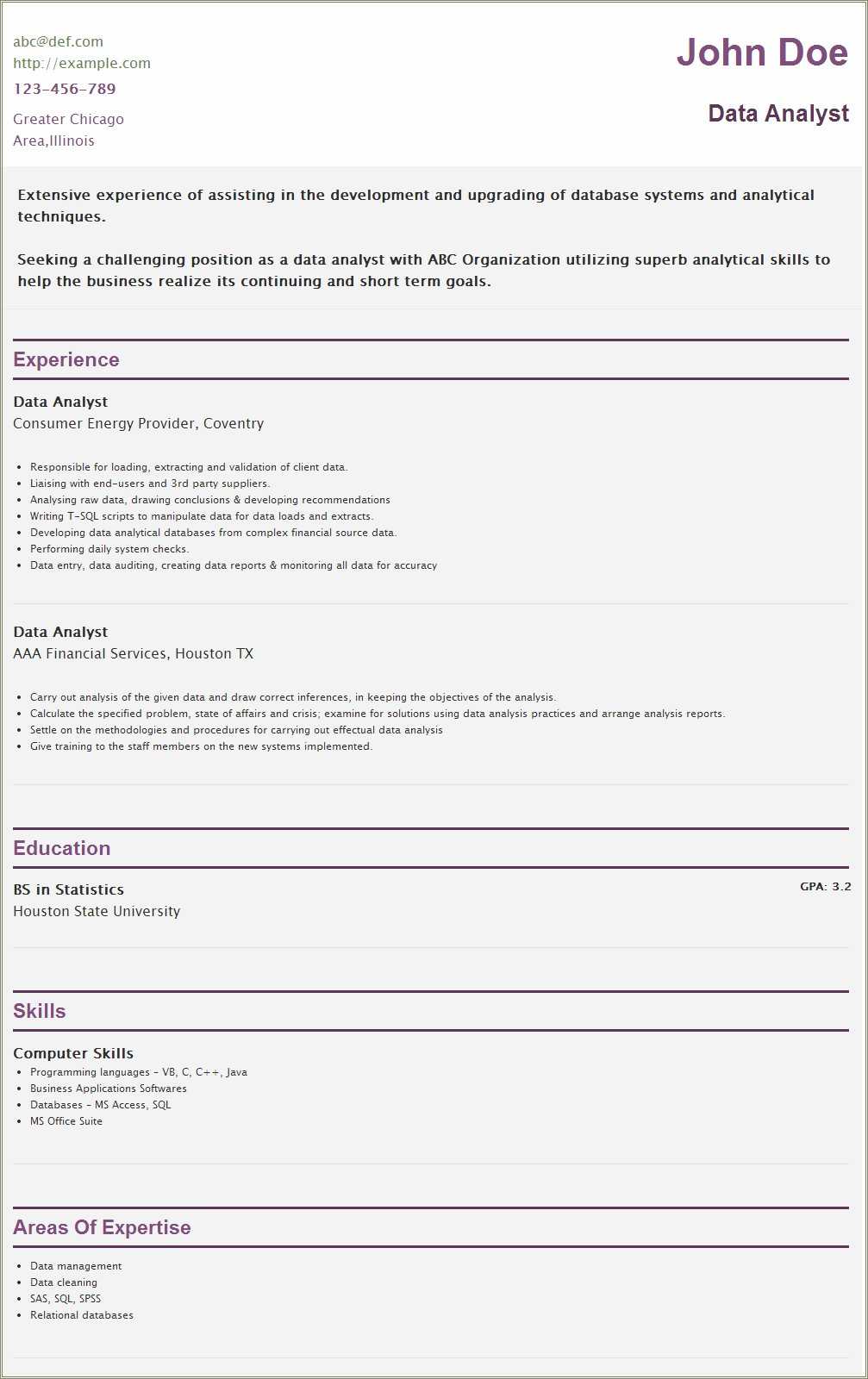 Short Term Goals Resume Examples Resume Example Gallery short-term-goals-resume-examples-resume-example-gallery