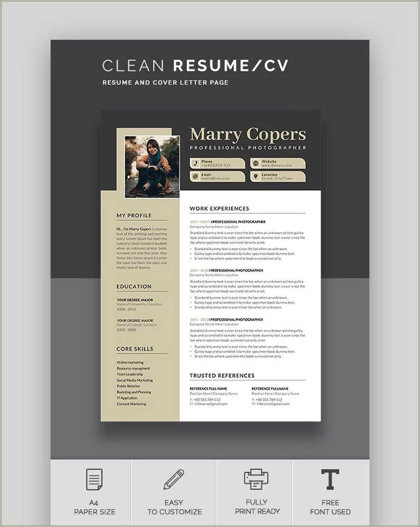 Simple Job Resume Template Download Resume Example Gallery