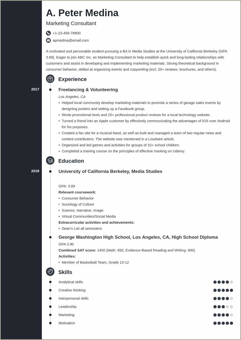 Best Simple Resume Template Reddit Resume Example Gallery