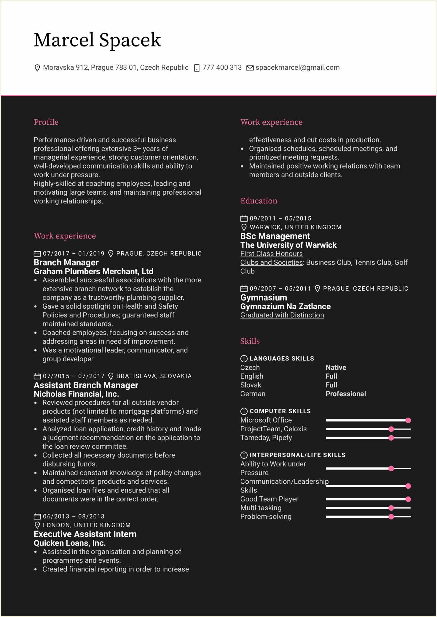 Resume Template Skills And Abilities Resume Example Gallery