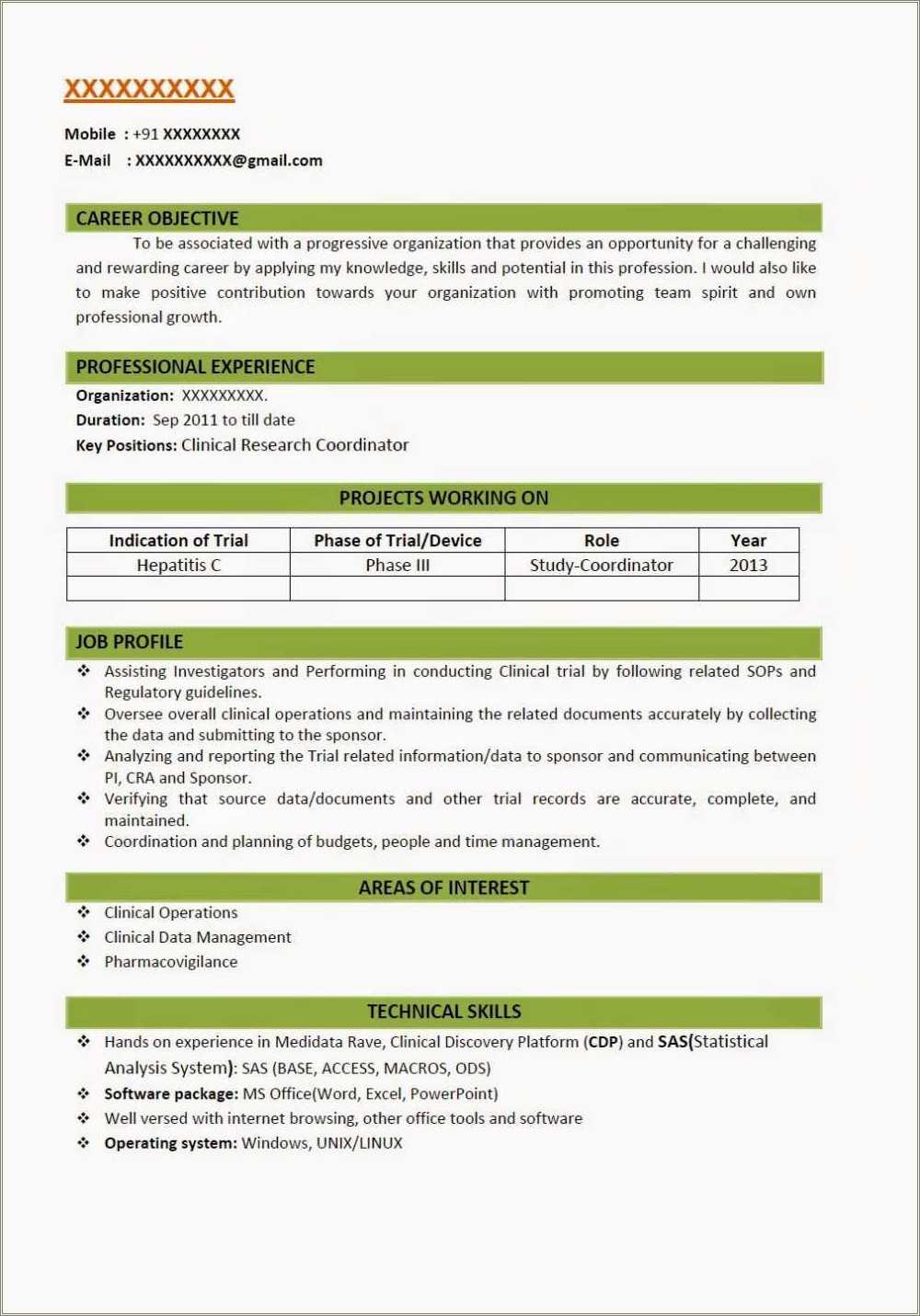 Resume Key Skills For Freshers Resume Example Gallery
