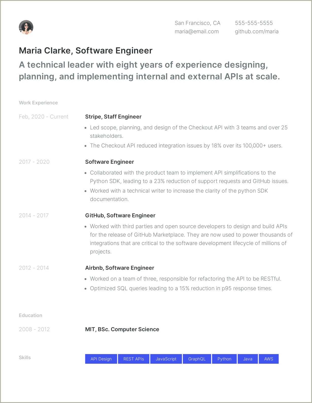 resume-examples-software-engineer-summary-resume-example-gallery