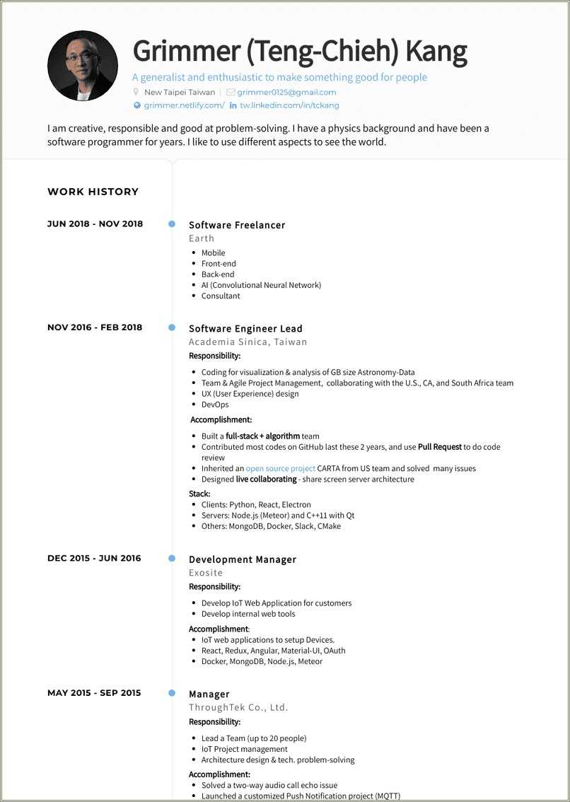 Software Project Leader Resume Sample Resume Example Gallery software-project-leader-resume-sample-resume-example-gallery