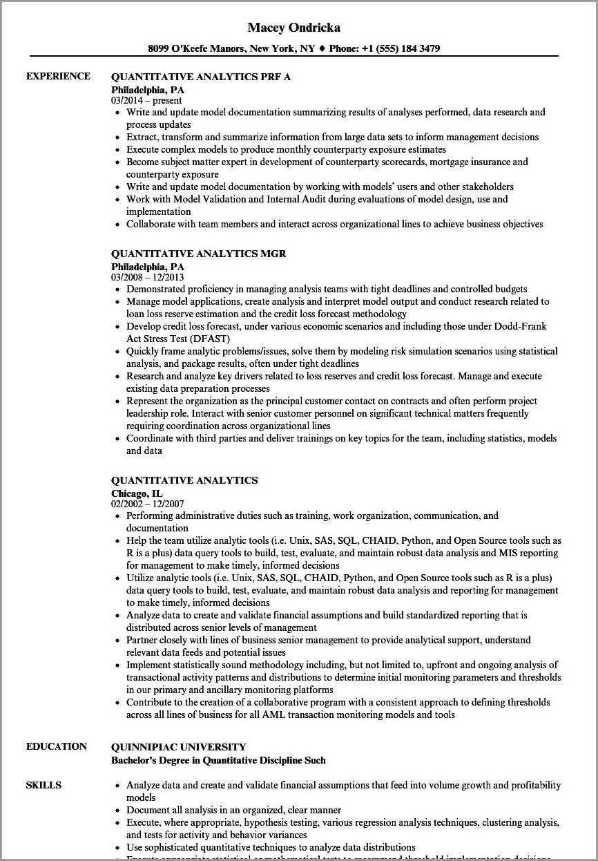 Stata Regression Analysis Skill Resume Resume Example Gallery