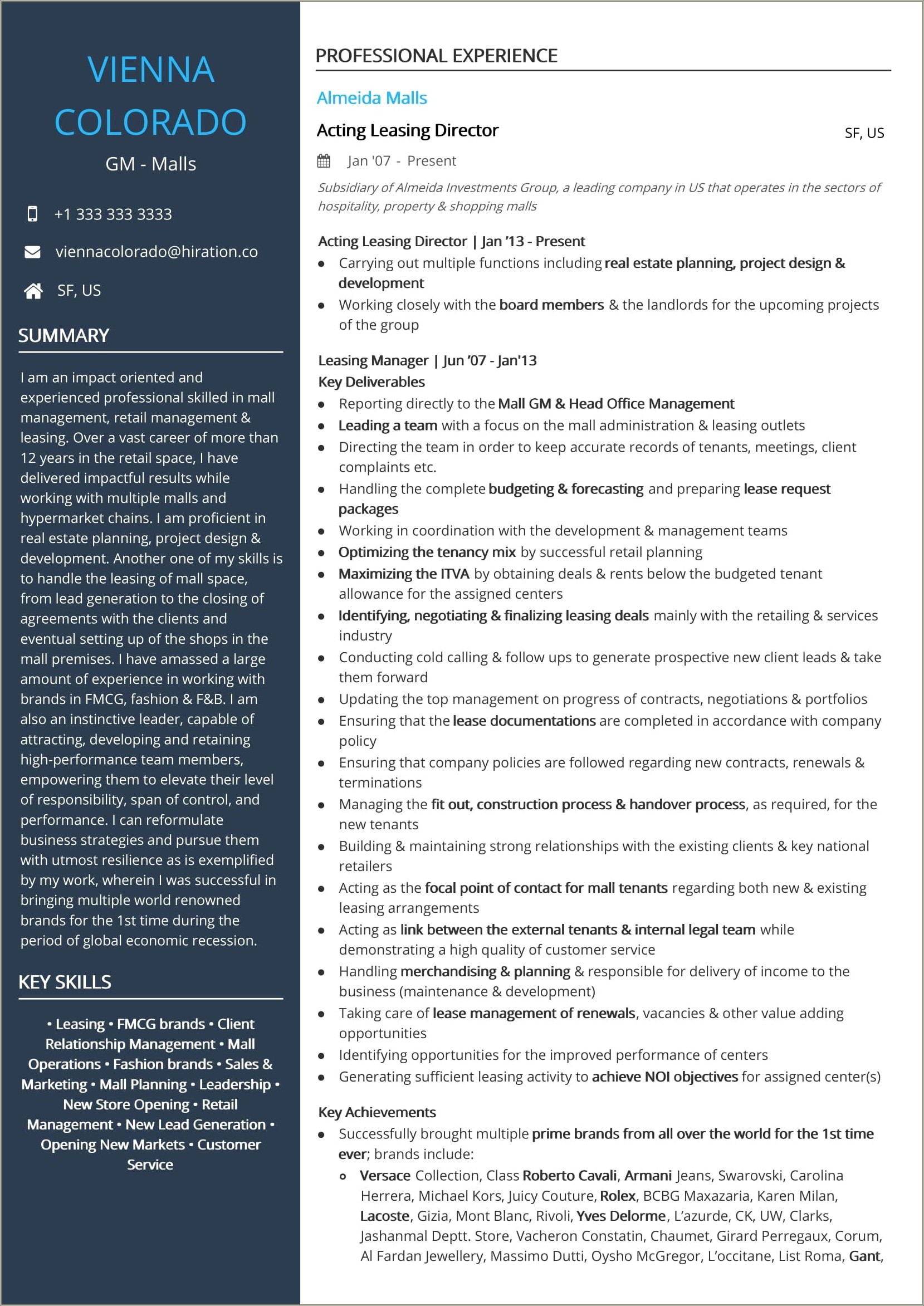 Assistant Store Manager Resume Sample India Resume Example Gallery assistant-store-manager-resume-sample-india-resume-example-gallery