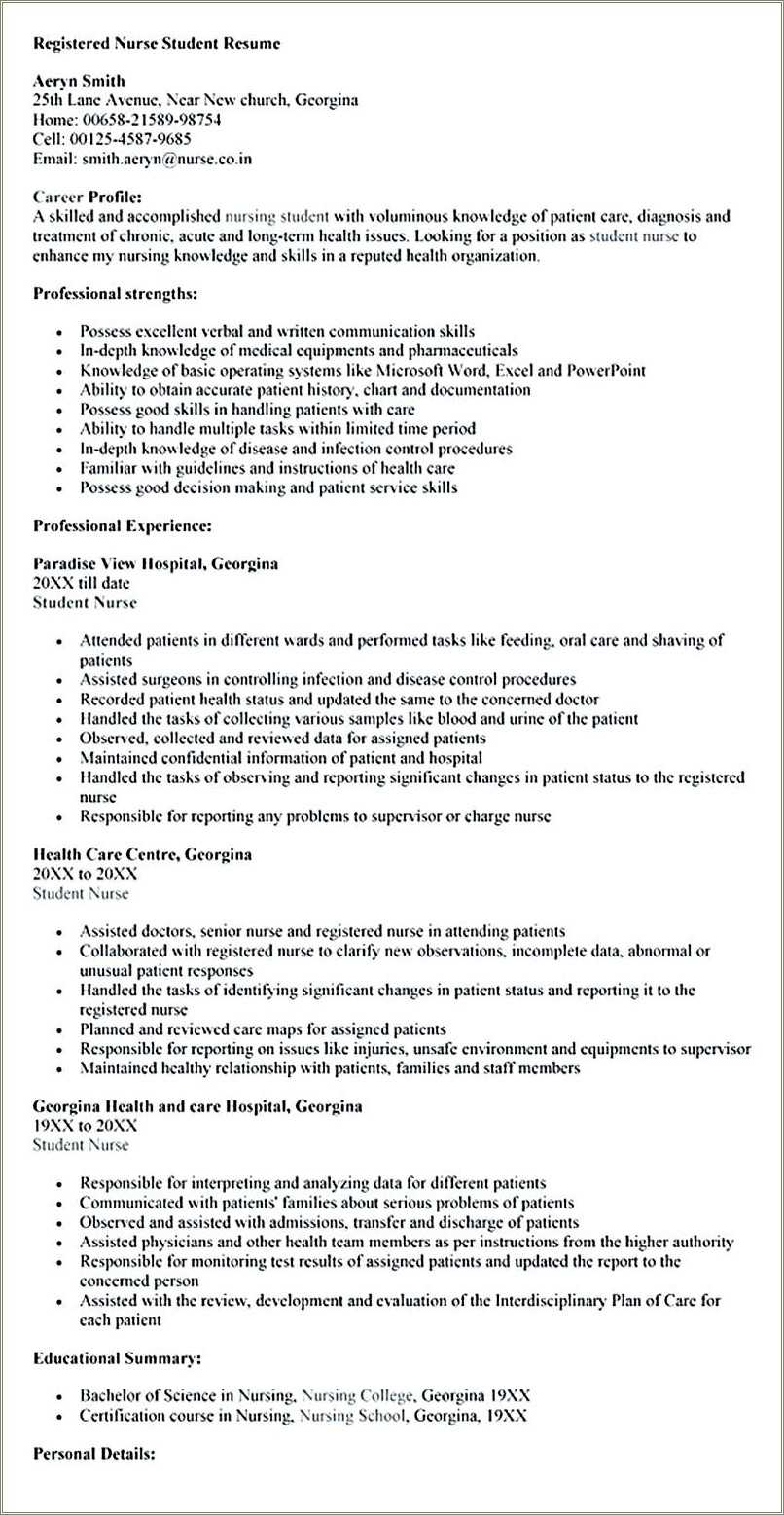 student-nurse-skills-for-resume-resume-example-gallery