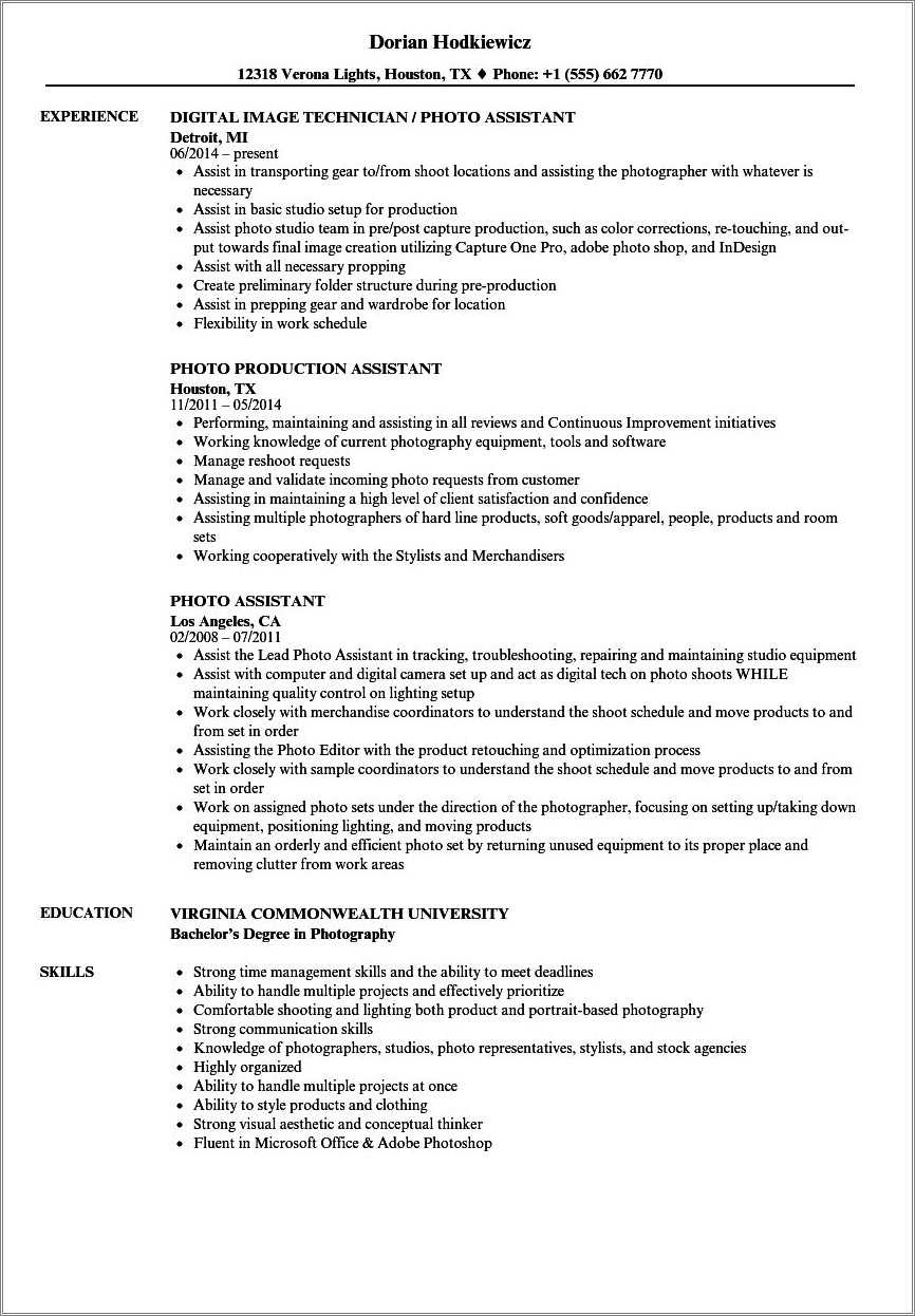 Resume Job Objective Recording Studio Resume Example Gallery resume-job-objective-recording-studio-resume-example-gallery