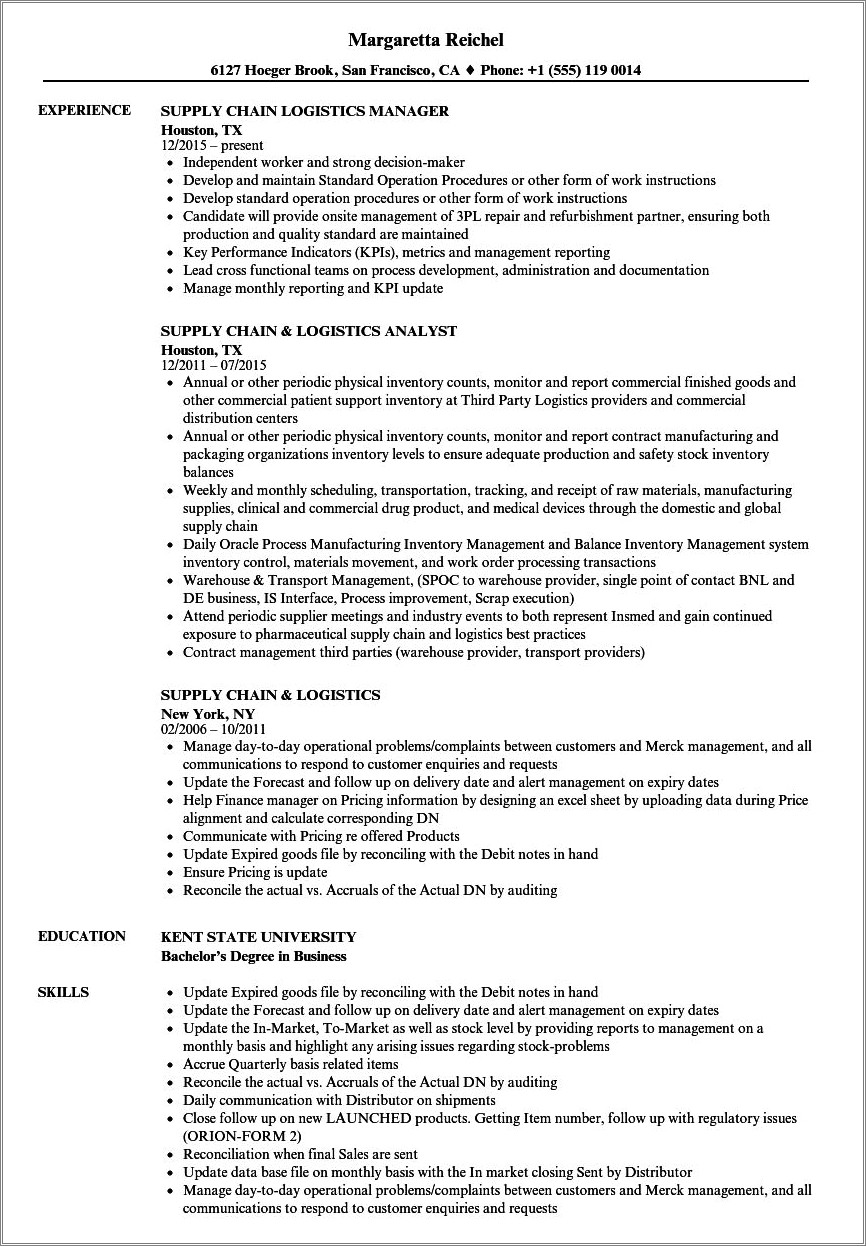 Supply Chain Inventory Management Resume Resume Example Gallery supply-chain-inventory-management-resume-resume-example-gallery