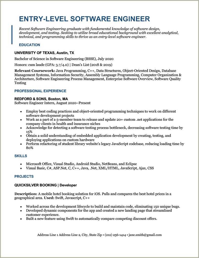 Systems Engineer Resume Objective Examples - Resume Example Gallery