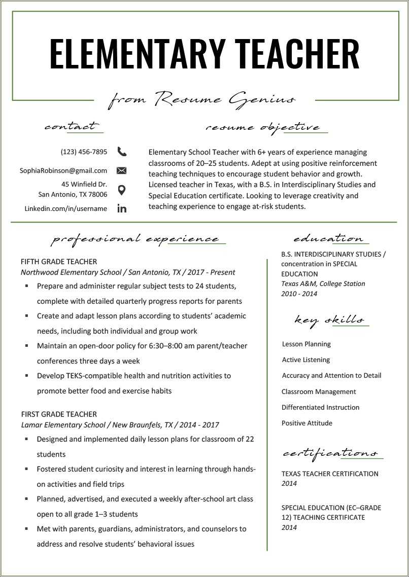 Teaching Resume Examples Middle School Resume Example Gallery teaching-resume-examples-middle-school-resume-example-gallery
