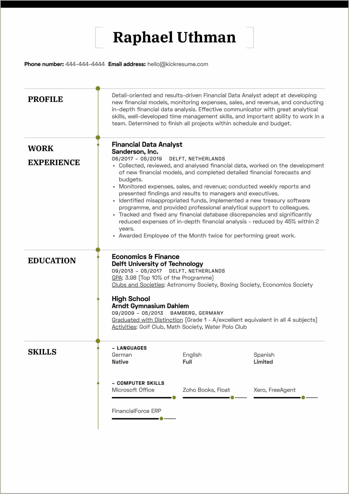 Technical Data Analyst Resume Objective - Resume Example Gallery